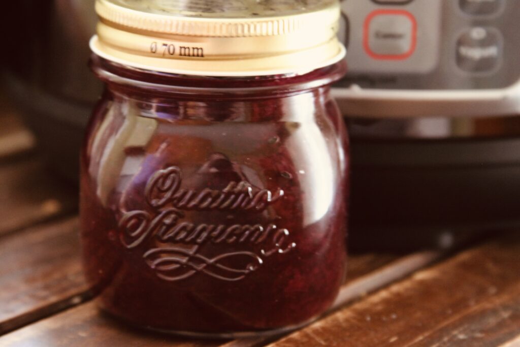 Pressure Cooker Blueberry Jam - Kitchen Gadgets Club