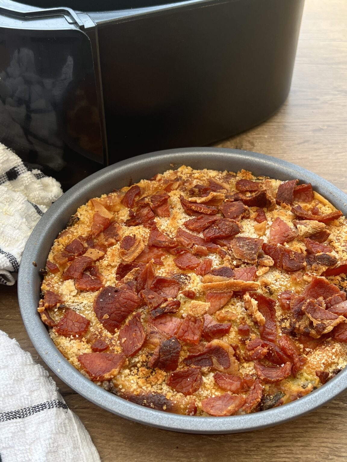 Air Fryer Green Bean Casserole - Kitchen Gadgets Club