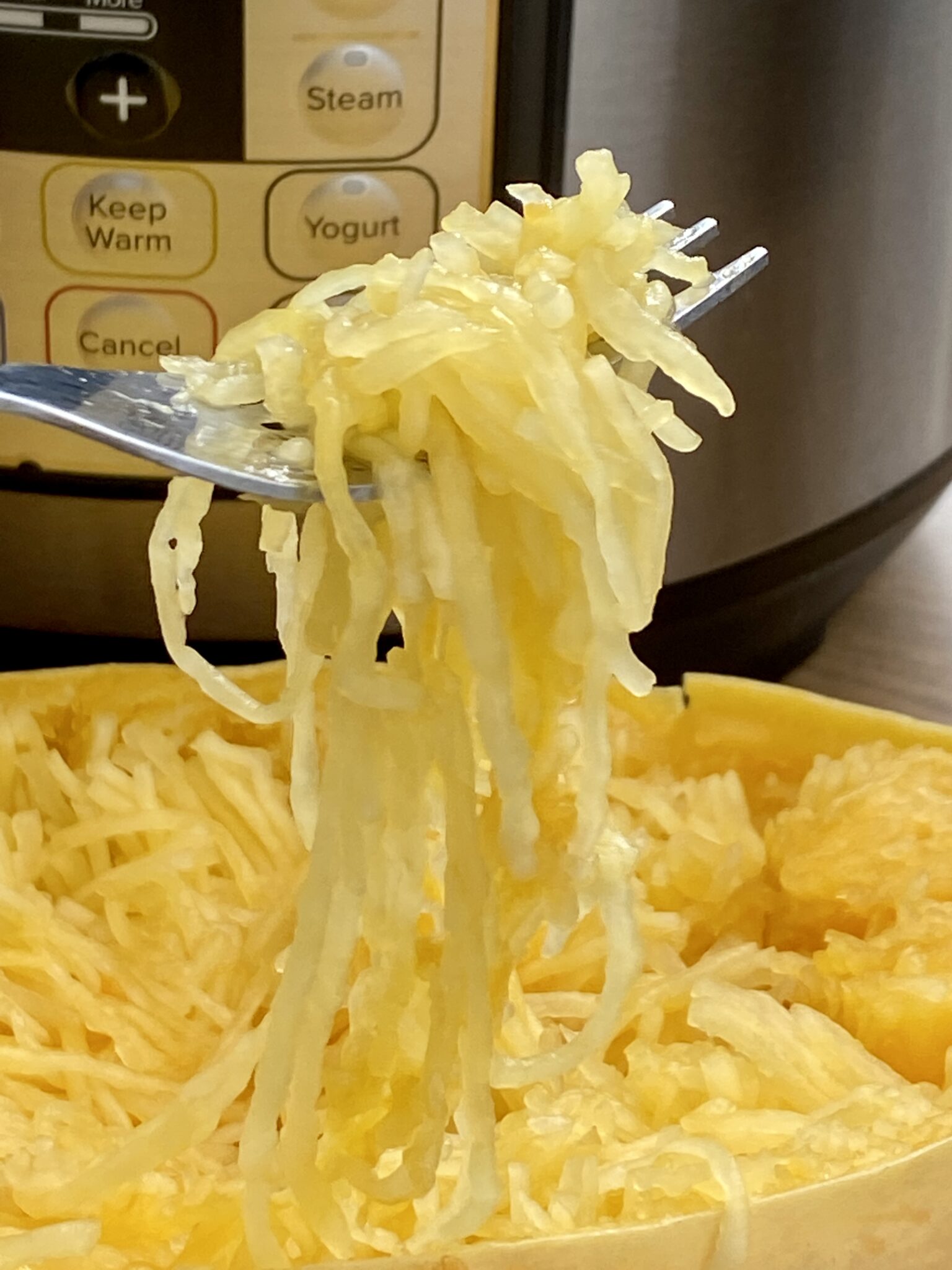 Pressure Cooker Spaghetti Squash - Kitchen Gadgets Club