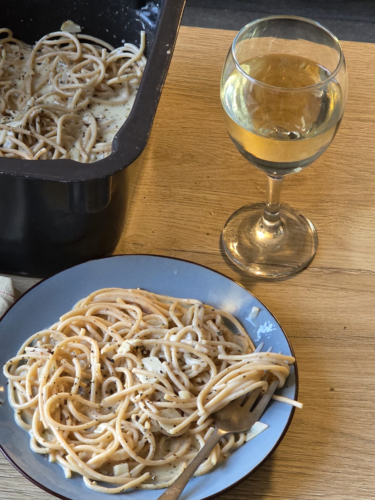Ninja Speedi Garlic Butter Spaghetti - Kitchen Gadgets Club